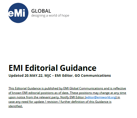 Staff Resource Library | EMI